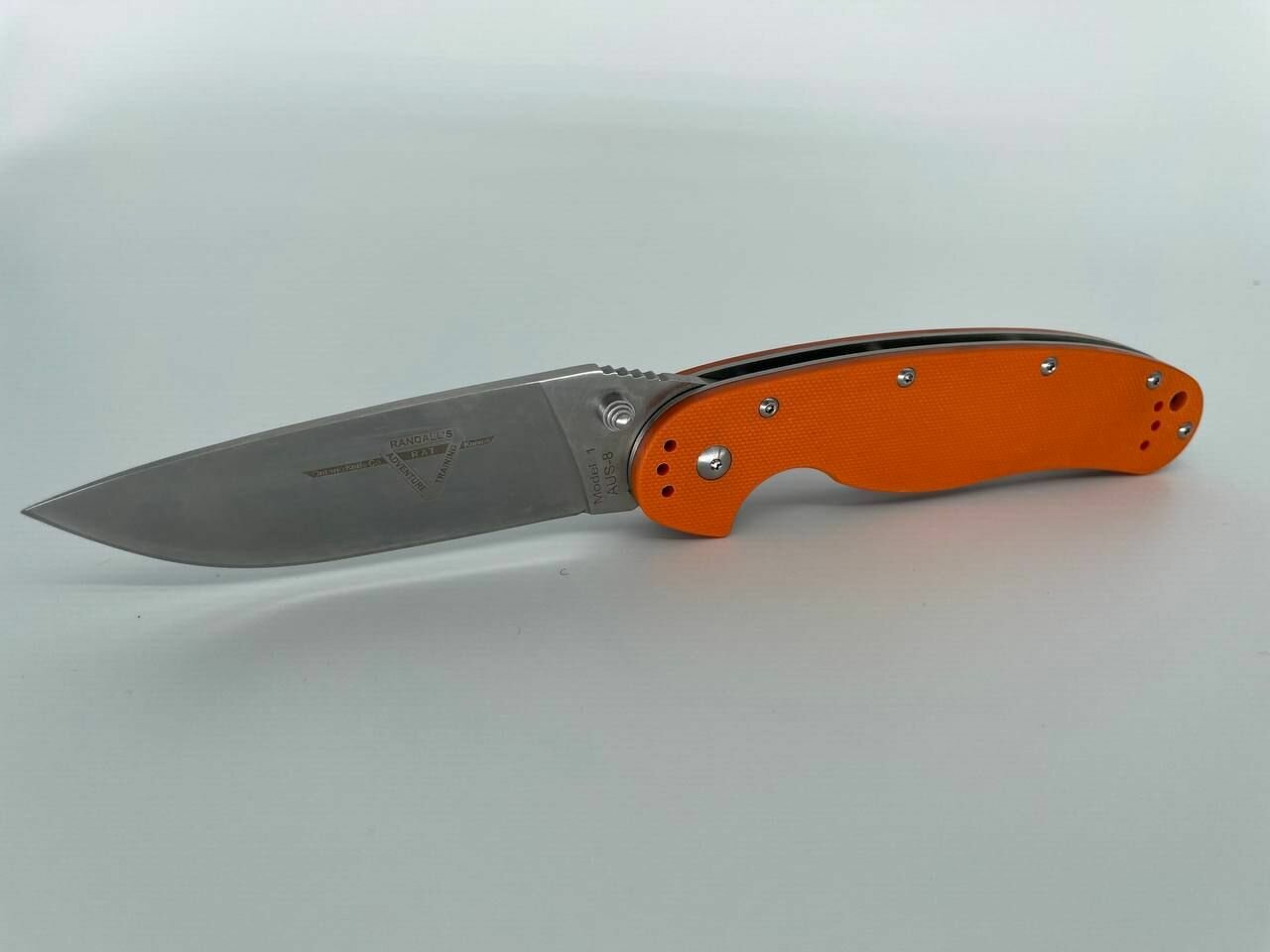 Складной нож Ontario Rat Model 1 , Клинок Aus-8