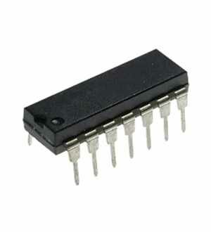 CD40106BE, Триггер Шмитта инвертирующий PDIP14 (3 шт.)