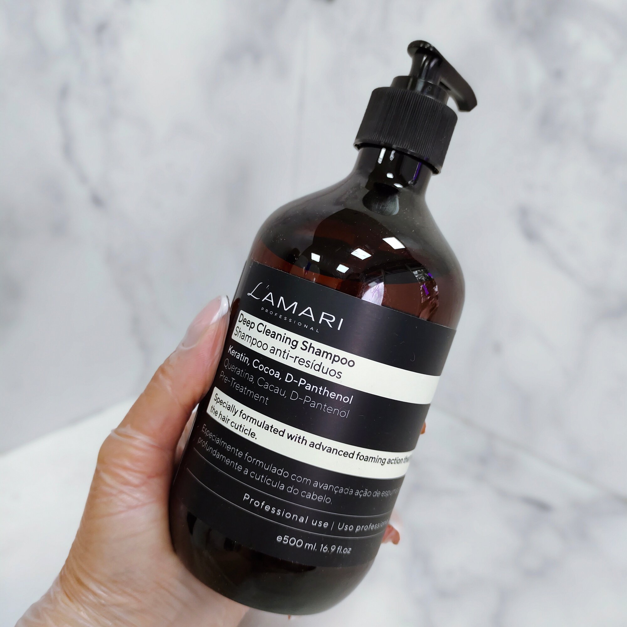 Шампунь для глубокой очистки "L'AMARI" 500 мл