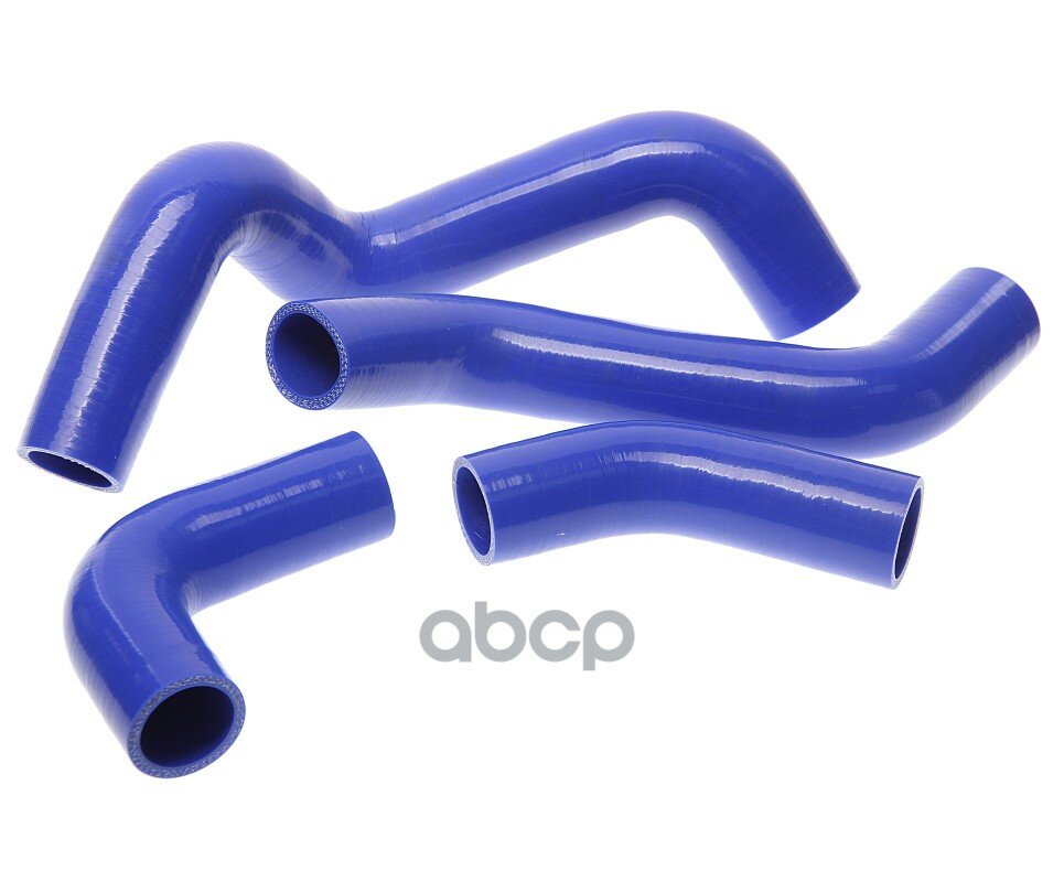 Патрубок ГАЗ-3302 дв. Крайслер радиатора комплект 4шт. синий силикон MEGAPOWER MEGAPOWER Automotive арт. 13017014