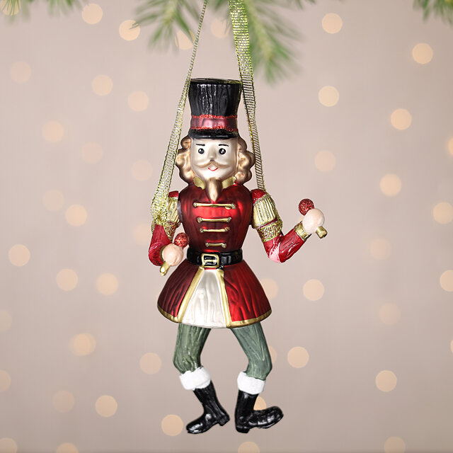 Елочная игрушка Гвардеец - Кукольный Театр 18 см, Winter Deco, 121568-3