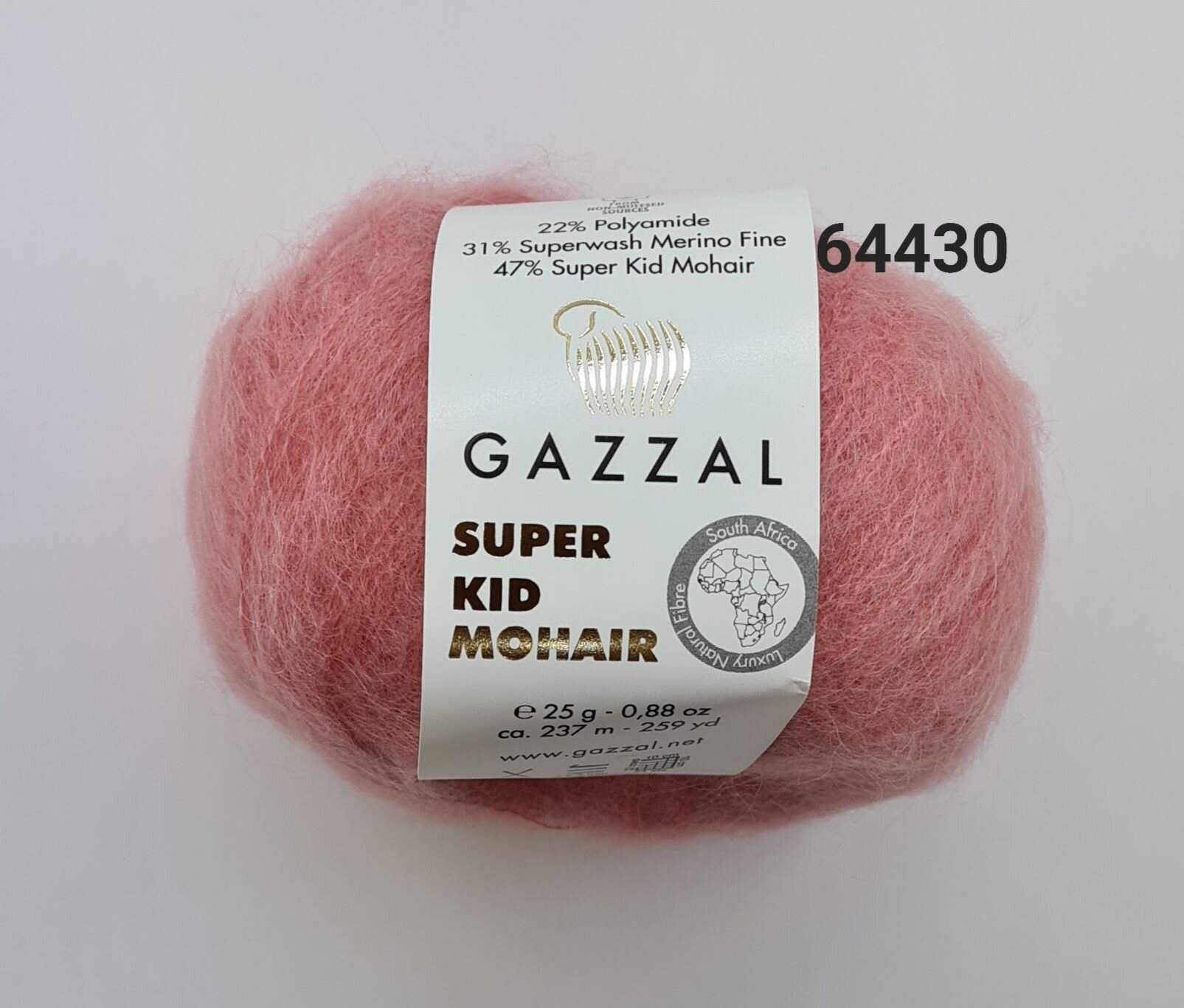 Пряжа Super Kid Mohair (6 шт)