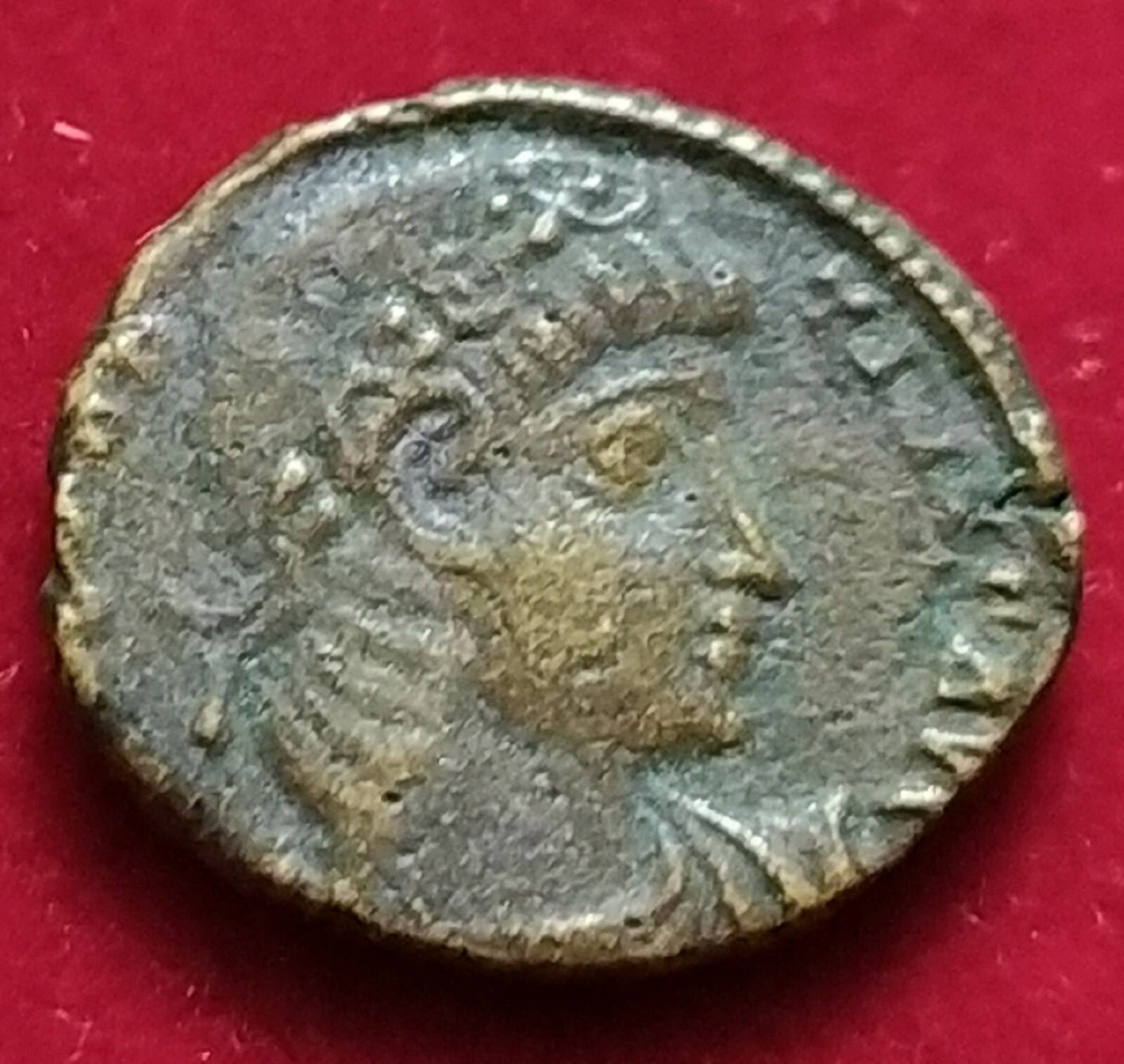 Рим 34 Фоллис , Римская империя, 375-392 год редкость