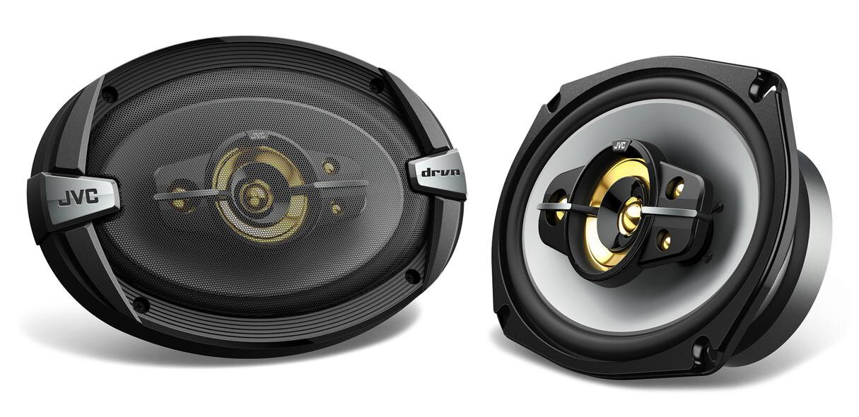 Колонки автомобильные JVC CS-DR695HP 800Вт 85дБ 4Ом 23см (6x9дюйм) (ком:2кол.) коаксиальные пятипол