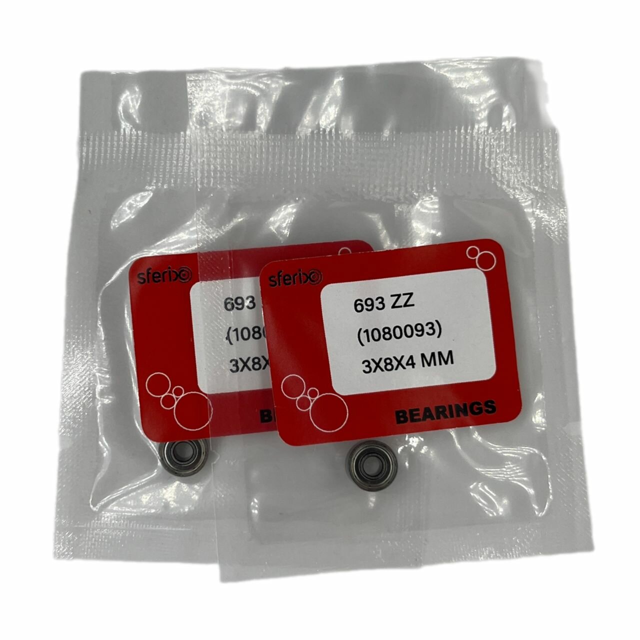Подшипник 693 ZZ (1080093) SFERIX 3x8x4 (комплект 2шт.)