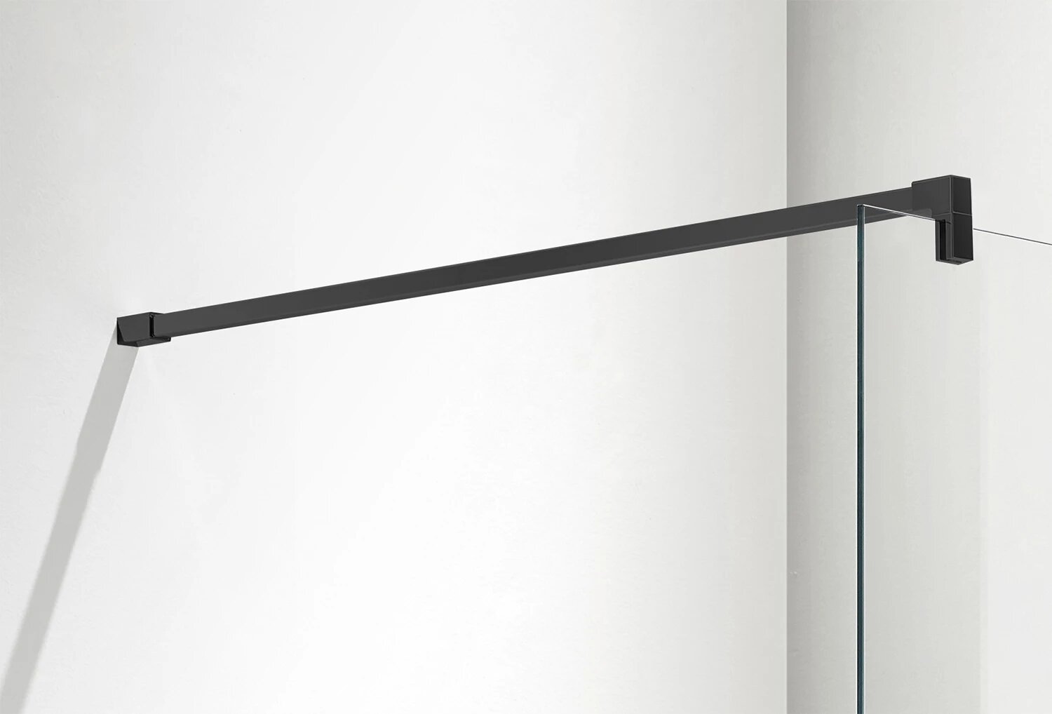 Душевая перегородка Azario CHICAGO Walk-in 90x195 прозрачное стекло AZ-NAR6310 900 Black