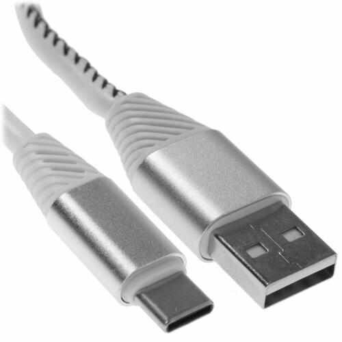 Кабель круглый DEXP USB Type-C - USB белый 1 м