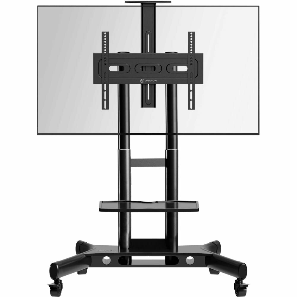 Кронштейн стойка для телевизора 40-70 ONKRON Black TS1551 прочной конструкции