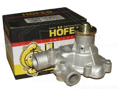 Насос водяной для а/м газ 3110 дв.4062.10, 4052.10, 409.10 металлическая крыльчатка hofer (4062-1307