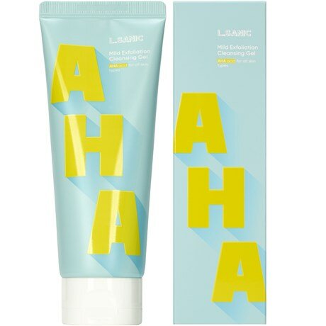 Гель для умывания L.Sanic Mild Exfoliation Cleansing с AHA-кислотами, 150мл