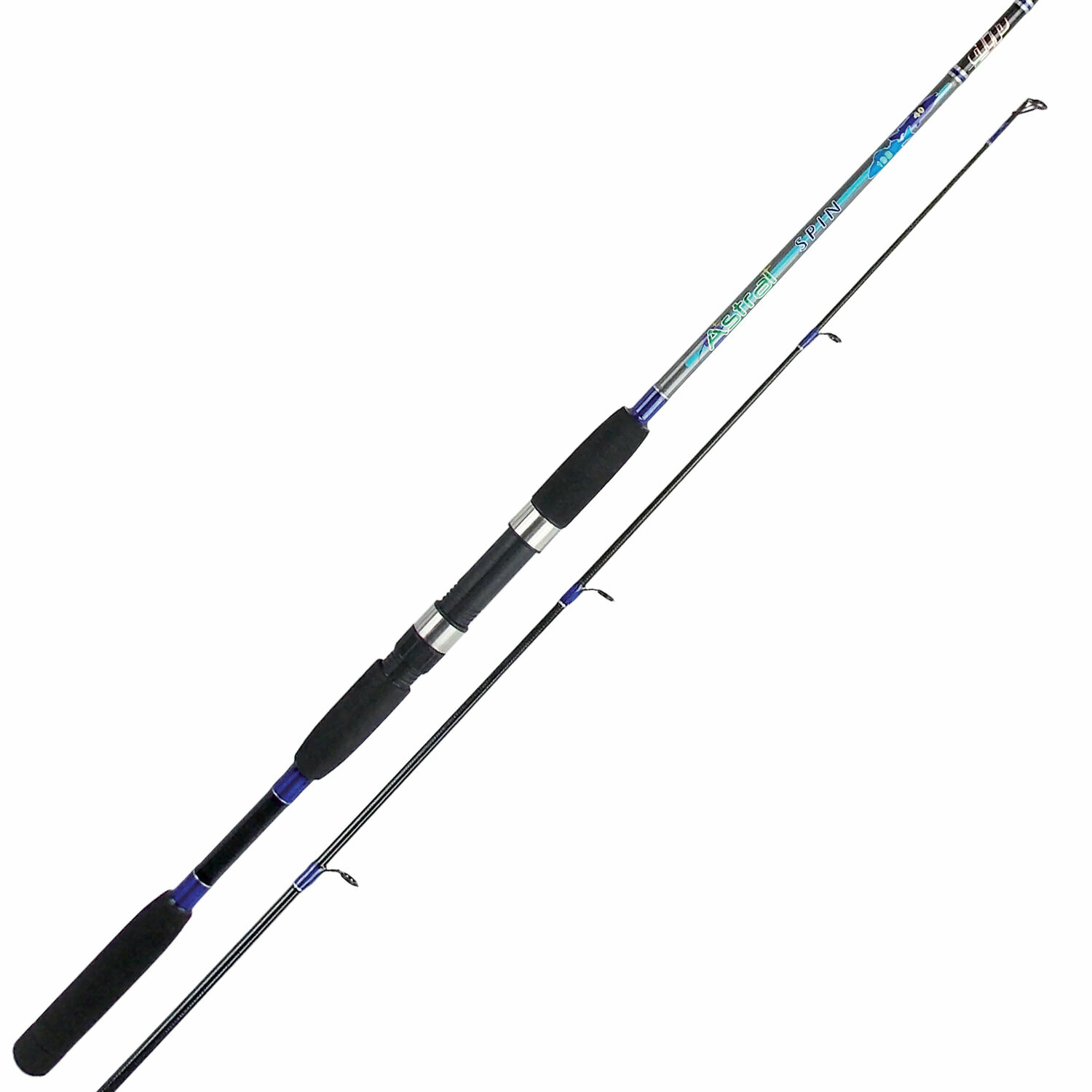 Спиннинг ASTRAL SPIN 1,80m, (7-35gr), средне-быстрый строй, композит Matrix, кольца SIC, EVA