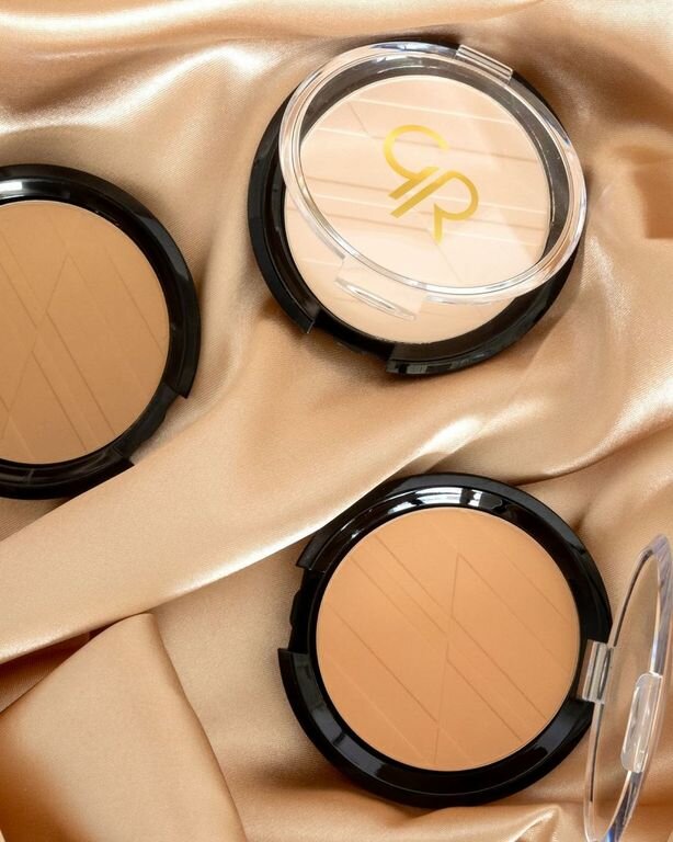 Golden Rose Пудра круглая компактная Silky Touch Compact Powder тон 01