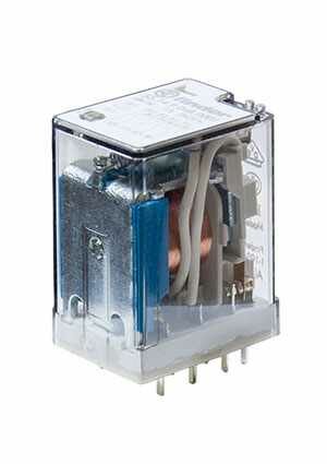 55.14.9.048.0001, промежуточное реле; монтаж на плату; 4CO 7A; катушка 48В DC; ;