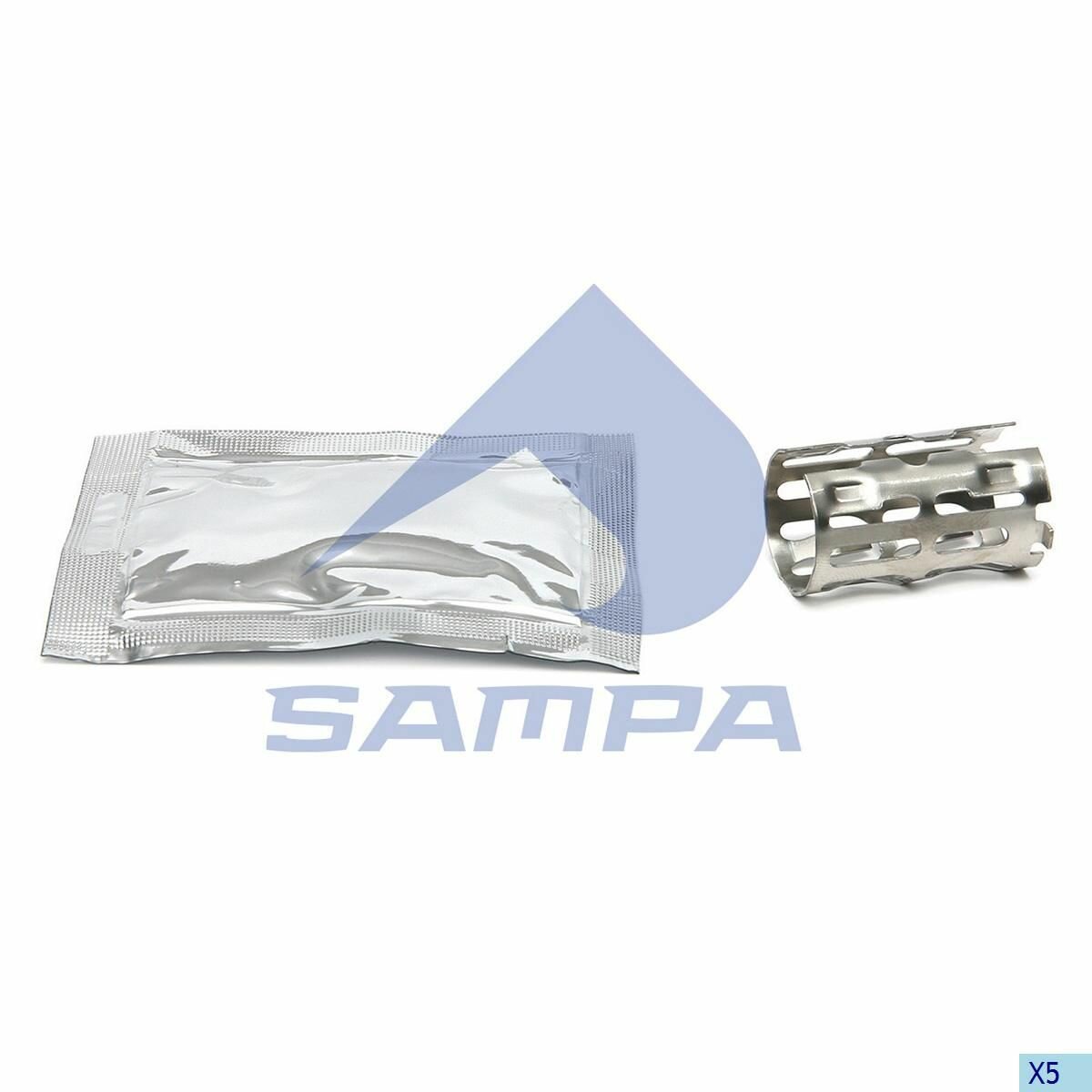 Втулка крепления датчика ABS 18.8x32 BPW, DAF, Iveco, Scania, Volvo 093.213 SAMPA