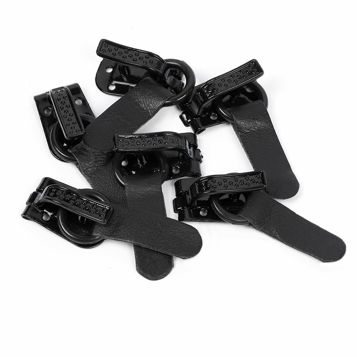 Шубные крючки металл цв. черный (10 штук)