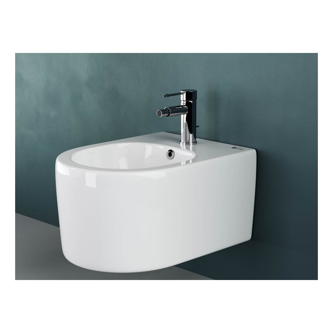 Биде подвесной Ceramicanova Moments CN3004 Белый