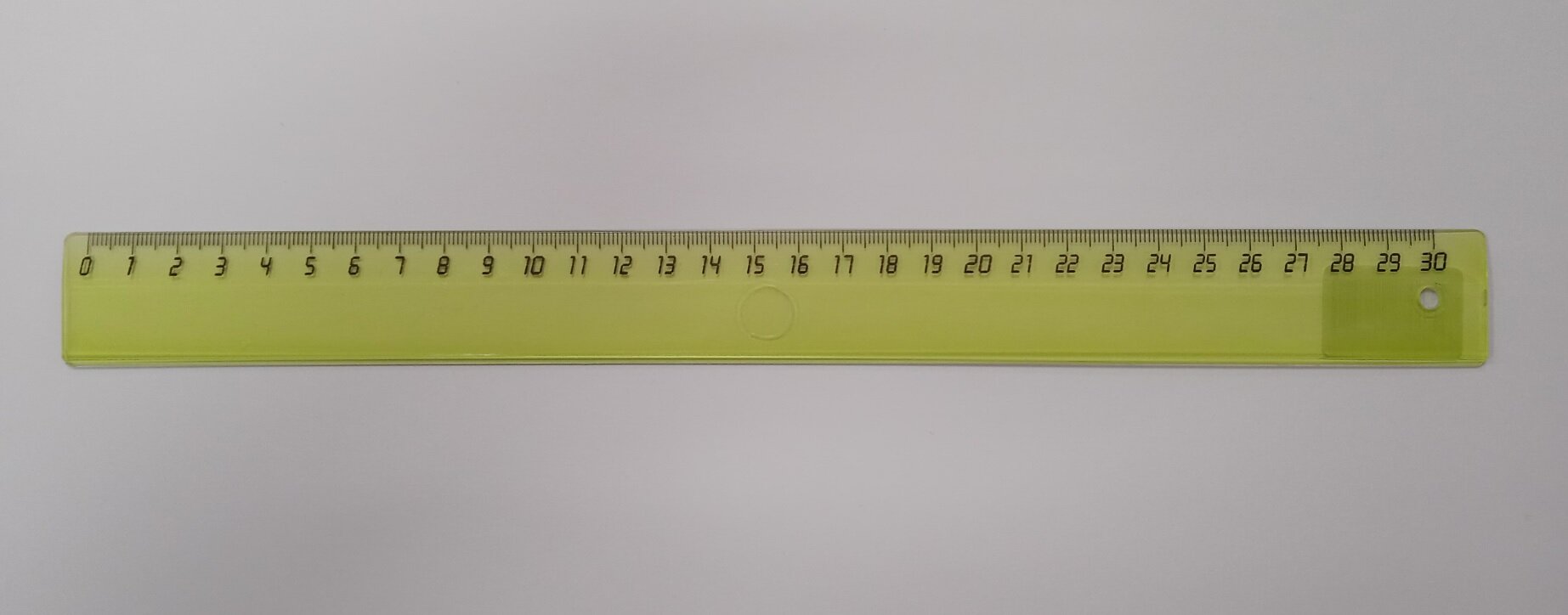 Линейка 30см Attache Bright Colours желтая