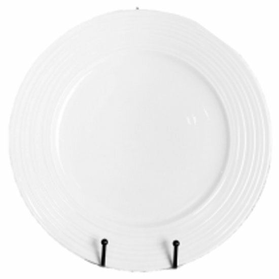 Тарелка Jewel Каскад 26,5 см, new bone (ПС0034-50)