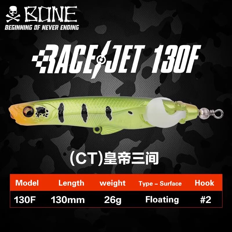 Bone Racejet 130F, Hoverjet 26G CT