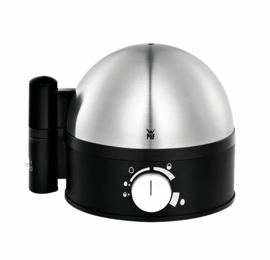 Электрическая яйцеварка WMF из нержавеющей стали, вмещает 7 яиц, точный контроль приготовления -jua