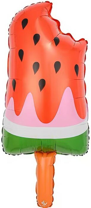 Шар (35'/89 см) Фигура, Арбуз, Мороженое, 1 шт.
