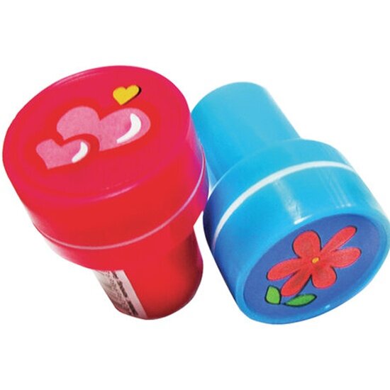 Штампик для творчества Color Copy CENTRUM, с чернилами, ассорти, в дисплее, 86921