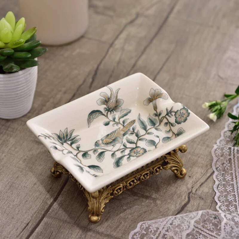 Керамическая мыльница IKVVT пастельного цвета A