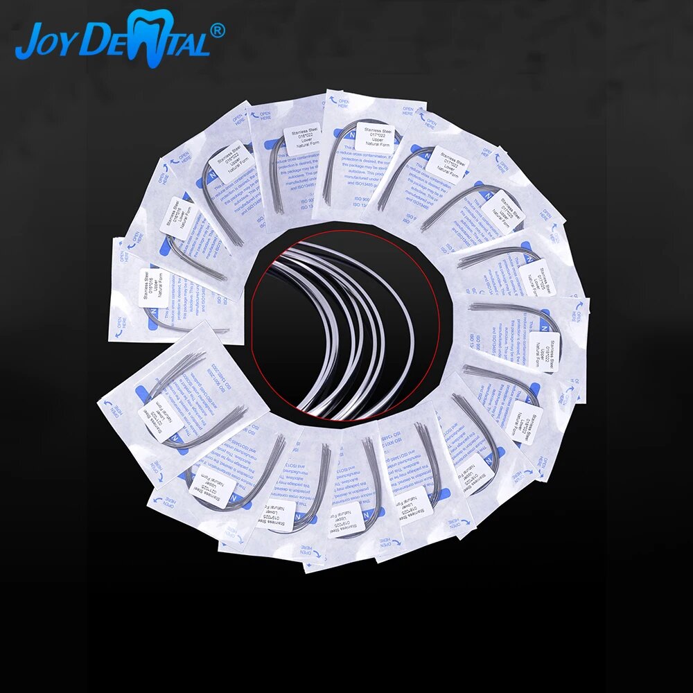 JOY DENTAL Ортодонтическая арка из нержавеющей стали 0,016x0,016 021x025 upper