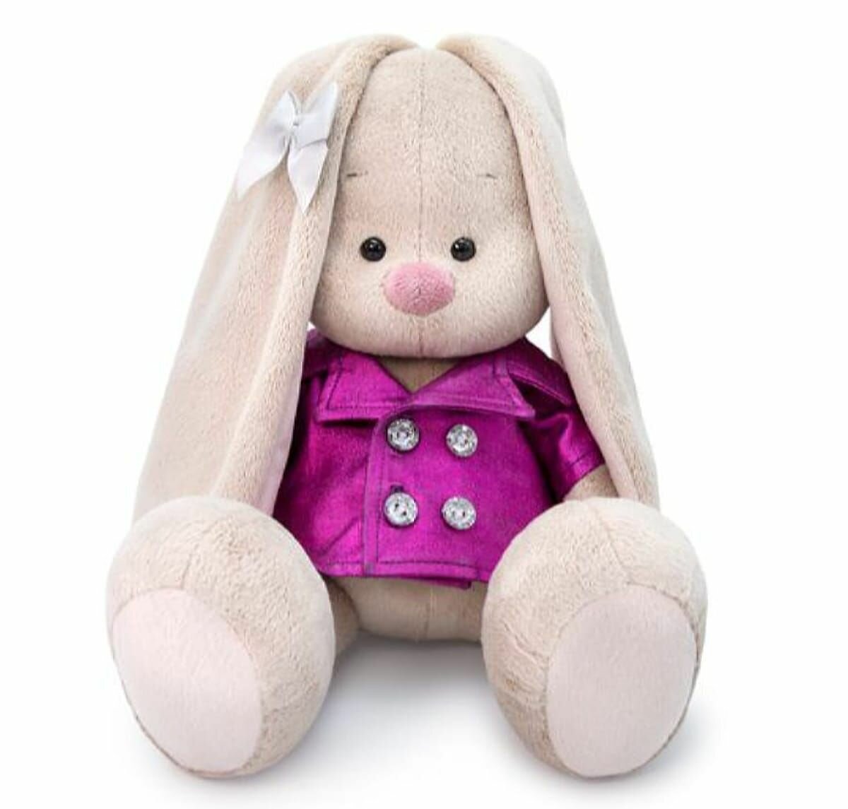 Budi Basa Мягкая Игрушка Зайка Ми в плащике (18см) SidS-325 (Budi Basa)