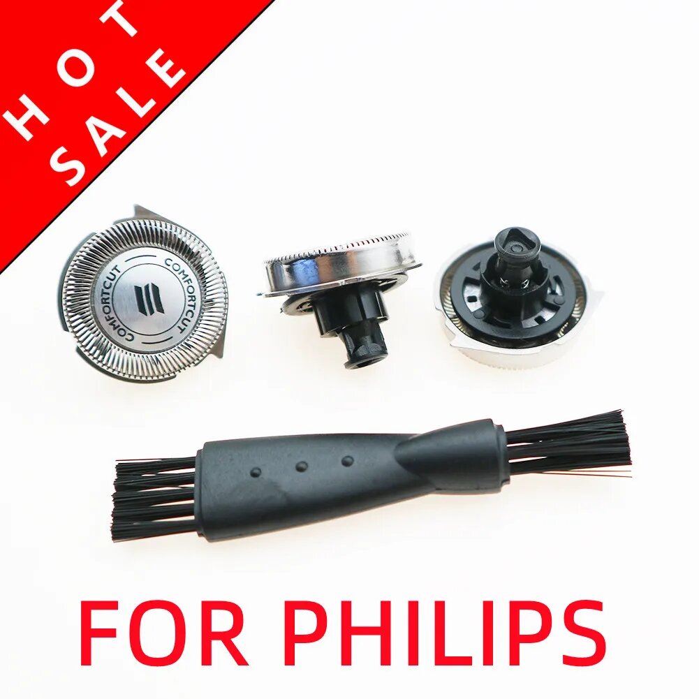 Бритвенные головки для Philips Norelco razor YS526 YS521 XA525 YS522 YS524 YS534 RQ32 RQ310 RQ11 RQ1150 RQ1180 RQ350 RQ360 RQ370, 3 шт.