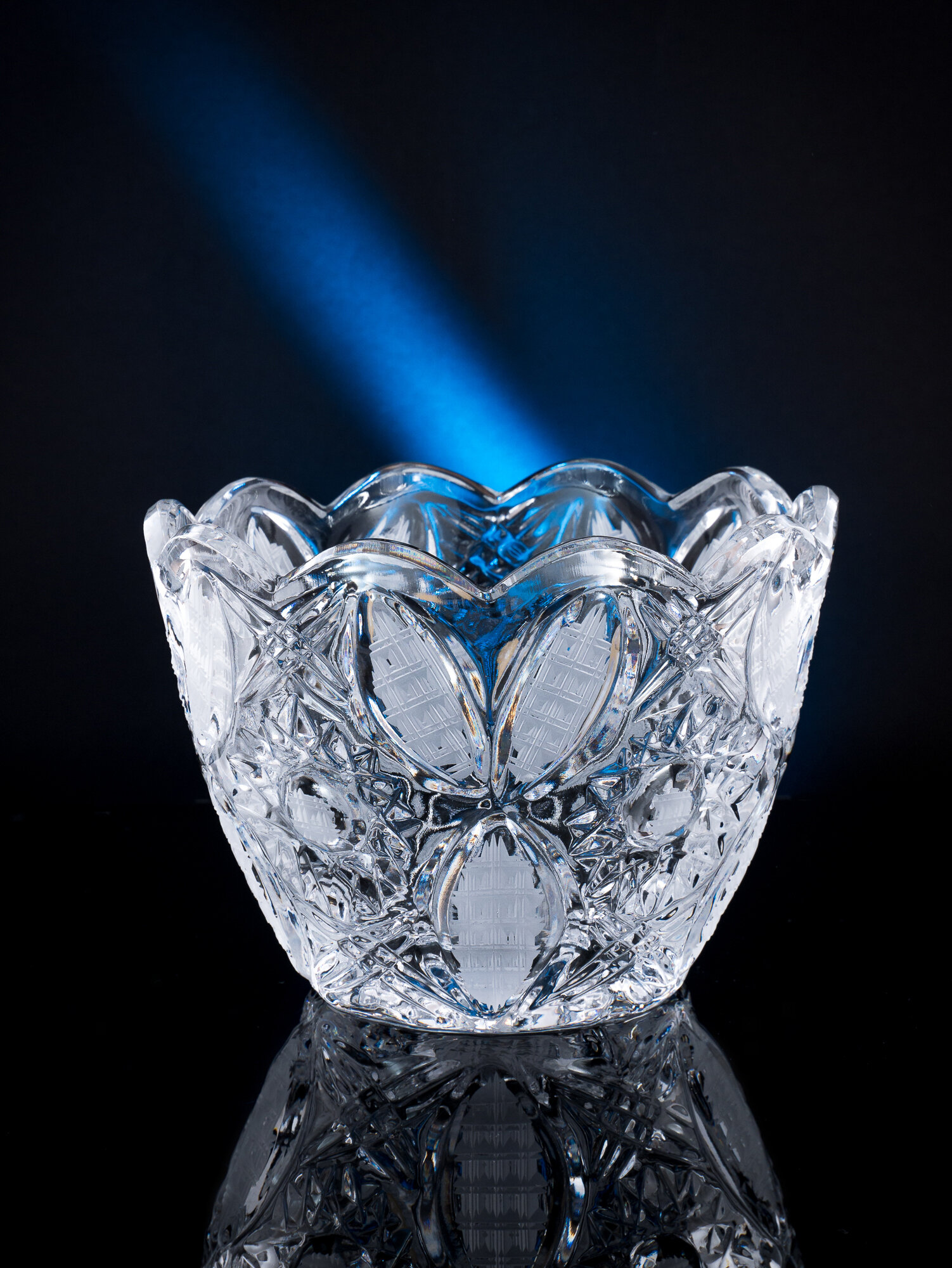 Салатник ( Хрусталь) 100009 Бахметевский Завод