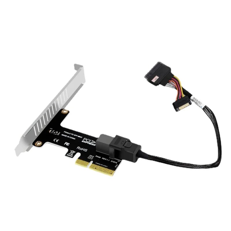 Trotwei PCI-E 4X к U.2 SSD адаптер With Cable