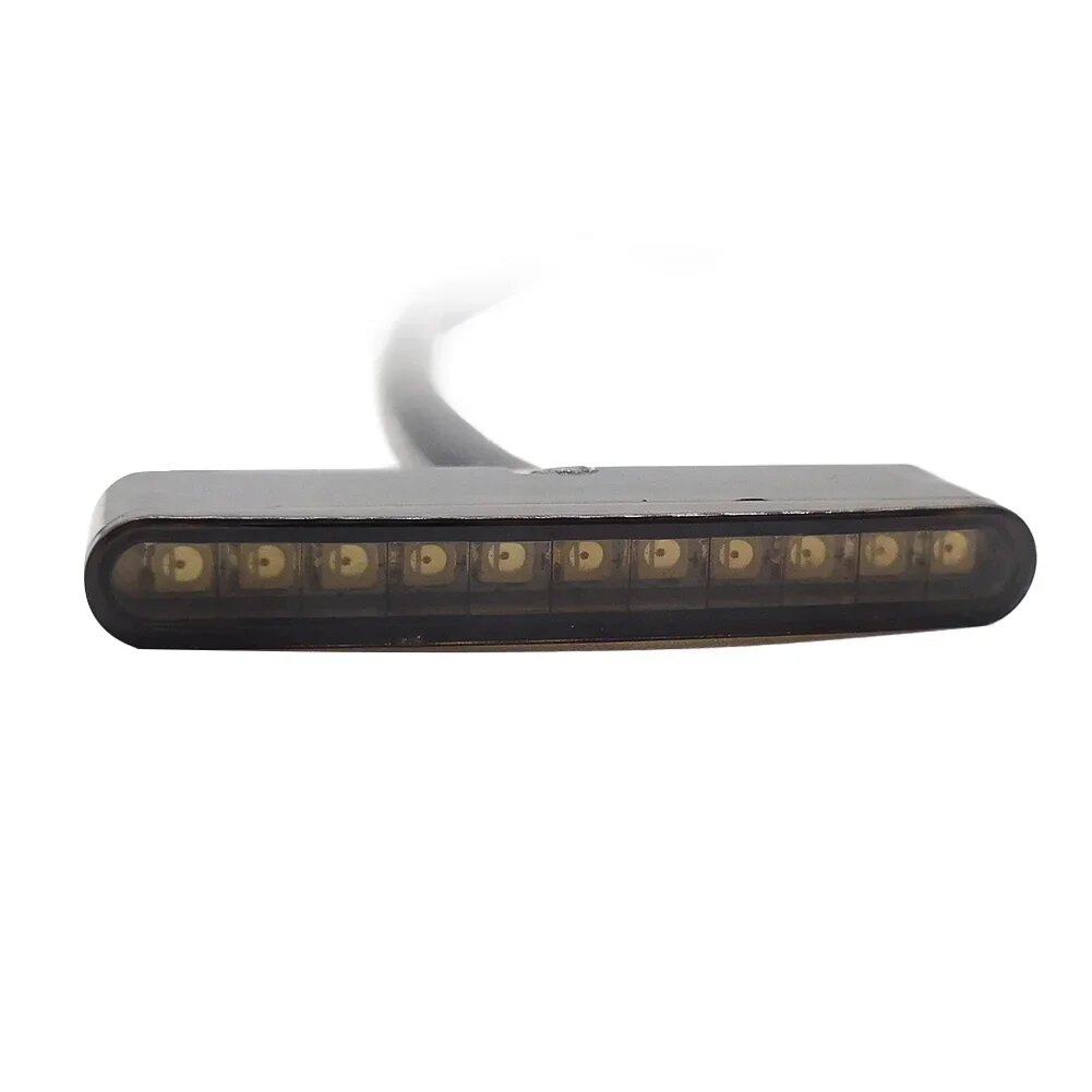 Универсальный мини 12 В мотоциклетный задний стоп-сигнал, светодиодный задний 11LED Black Shell