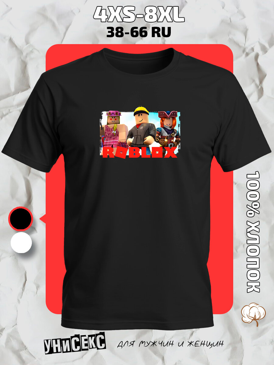 Футболка с принтом Игра роблокс roblox