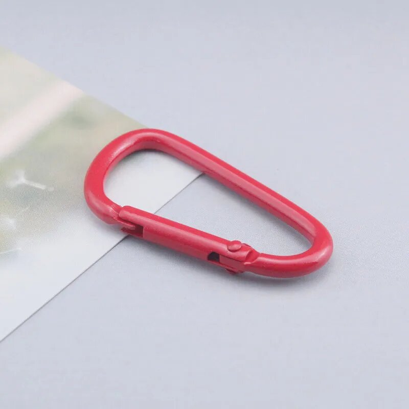 Карабины Keychai из алюминиевого сплава 5-20 шт. 4.5cm 20PCS-LOT, Red