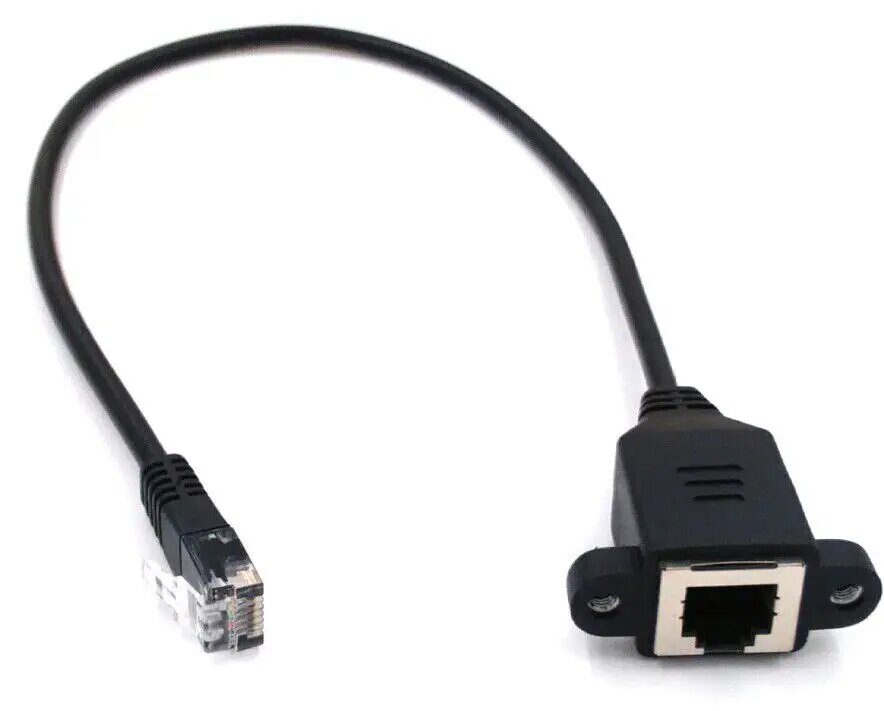 Телефонный кабель RJ12 6P6C, удлинитель RJ45 8P8C RJ45-0.27M
