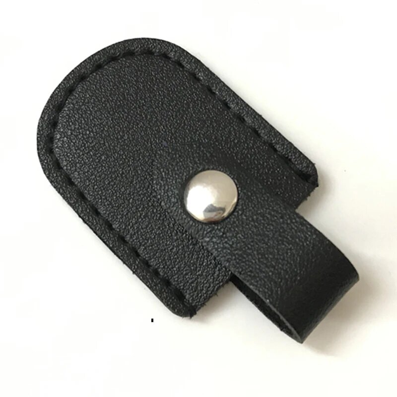 Защитный чехол для ножниц для кутикулы PU черный