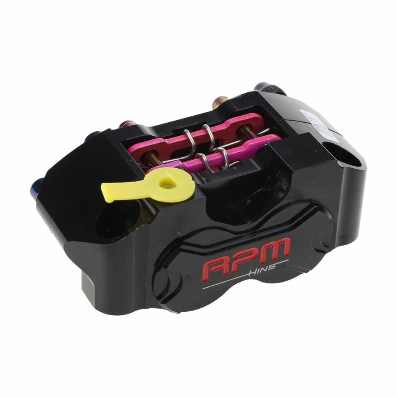 Тормозной суппорт мотоцикла RPM с 4 поршнями для большинства моделей дисковых тормозов диаметром 200 мм/220 мм