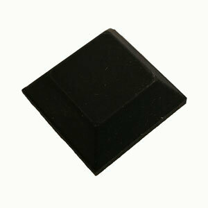 RF-3006 Ножки 3М самоклейка, квадратные 20.5х20.5 мм, цвет черный, материал резина. 20 штук. Gainta