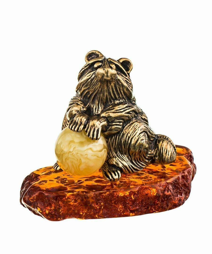 Статуэтка Енот-полоскун 572