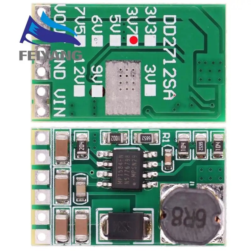 Модуль понижающего преобразователя постоянного тока DD2712SA 3.7V (1PCS)