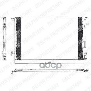 Радиатор кондиционера Delphi арт. TSP0225463