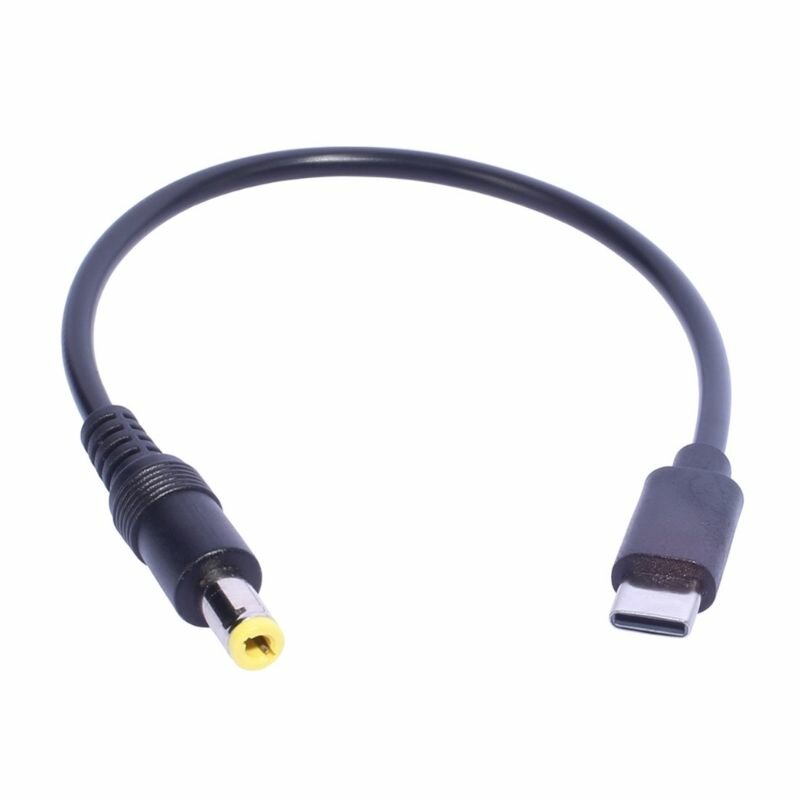 Универсальный кабель зарядки USB-C к DC5.5x2.5мм/DC5.5x2.1мм