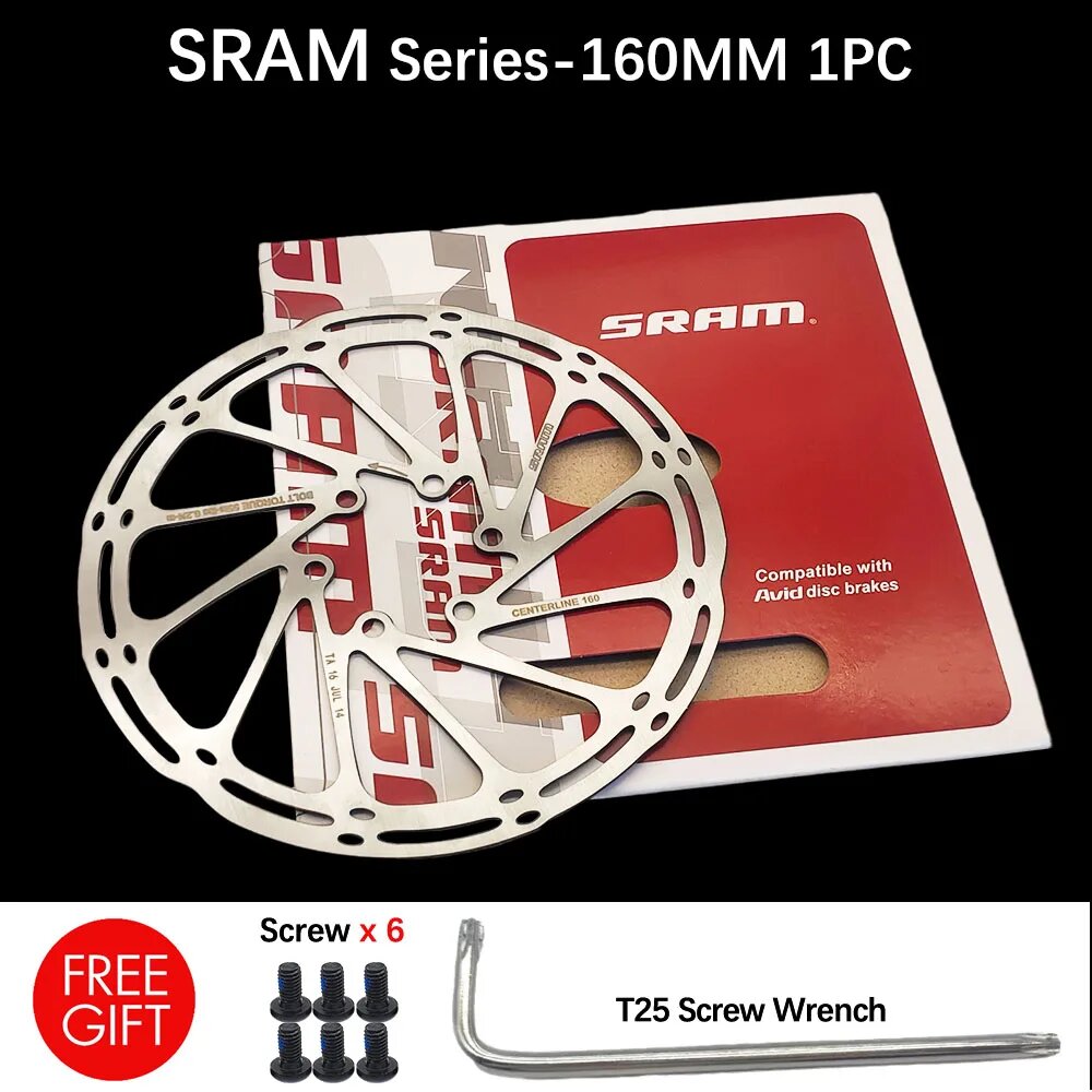 SRAM AVID тормозной ротор 140/160/180/203 мм SRAM 160 1PC