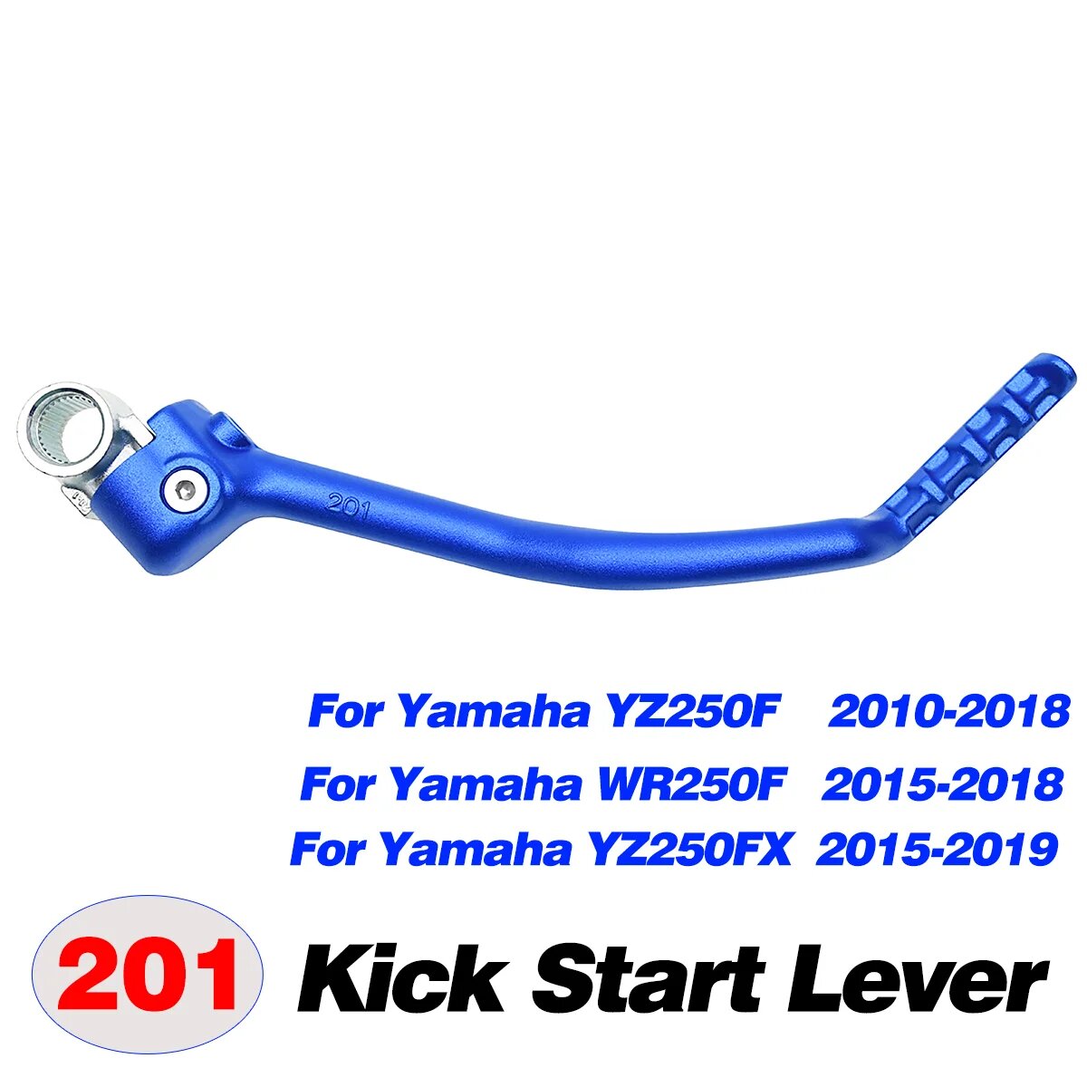 Мотоциклетная кованая педаль стартера с ЧПУ для Yamaha YZ125 YZ250 YZ250F YZ250X YZ250FX YZ450F YZ450FX WR250F WR450F