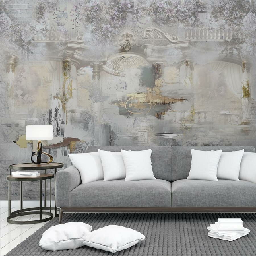 Фотообои Классика в абстракции 13-874-L-Флок 270 x 400 см (ВхШ) L, флизелиновые, влагостойкие обои