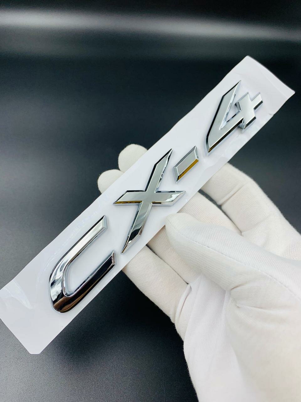 Эмблема для Мазда CX-4 (хром). Значок надпись на крышку багажника Mazda CX-4