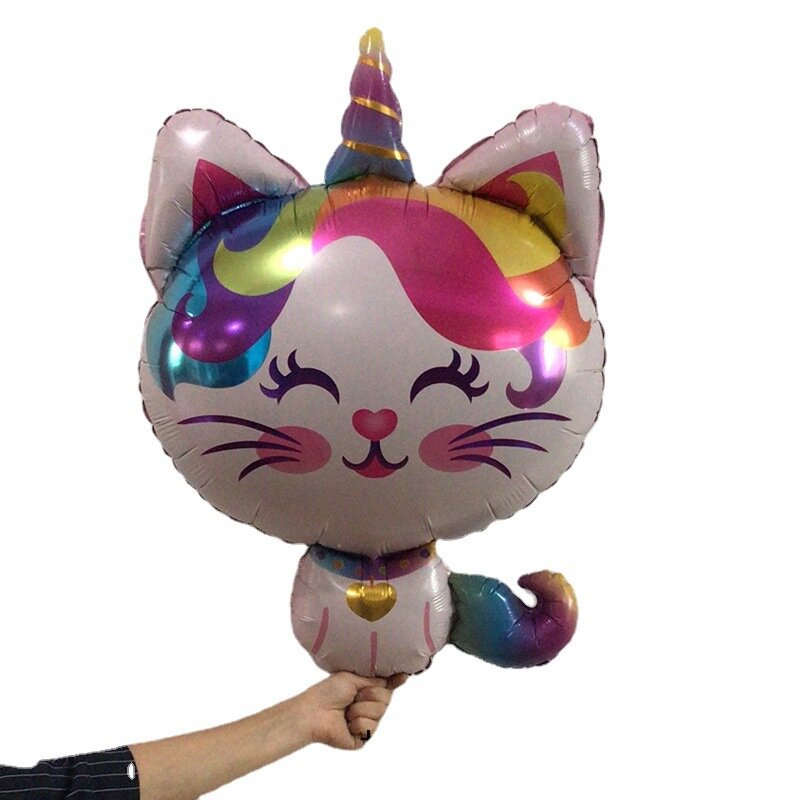 Воздушный шар КНР "Котенок", фигура из фольги, 70х46 см