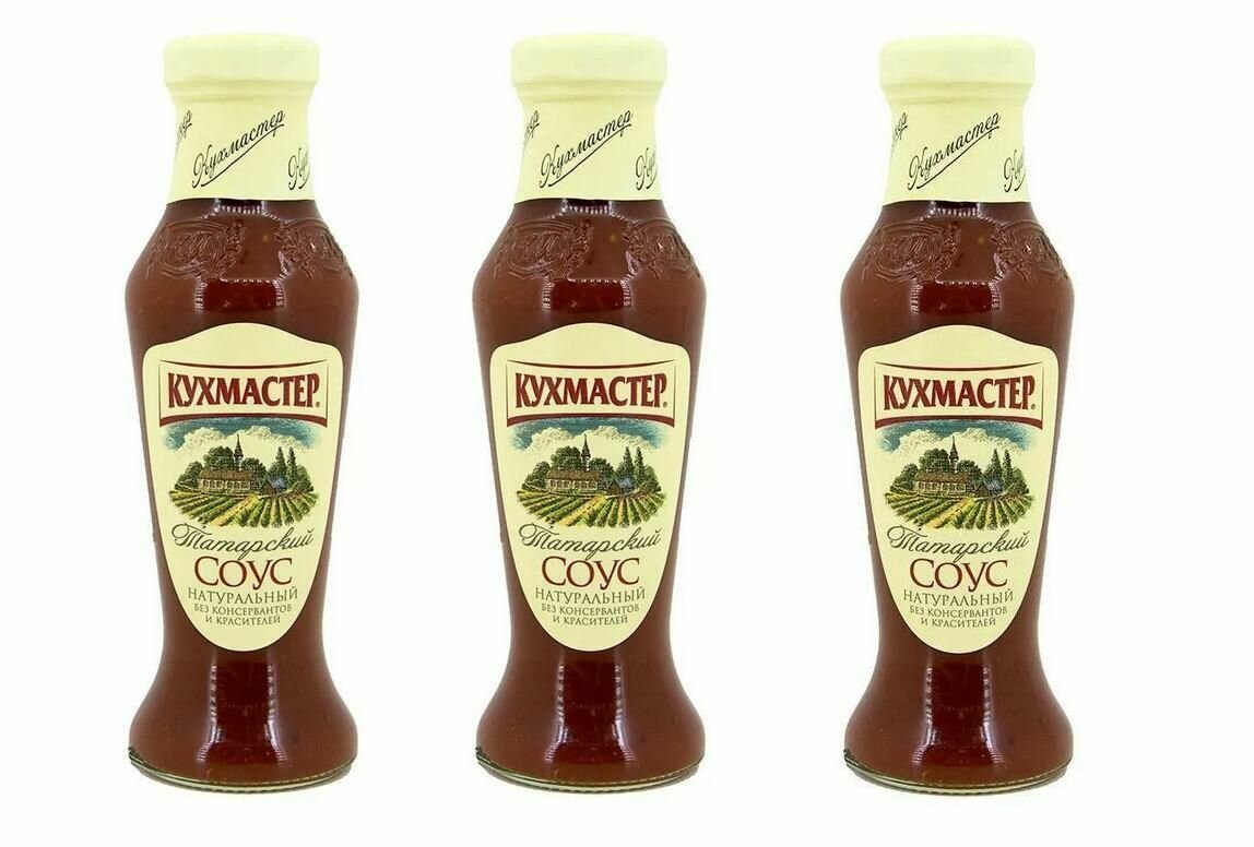 Кухмастер Соус Татарский, 300 г, 3 шт