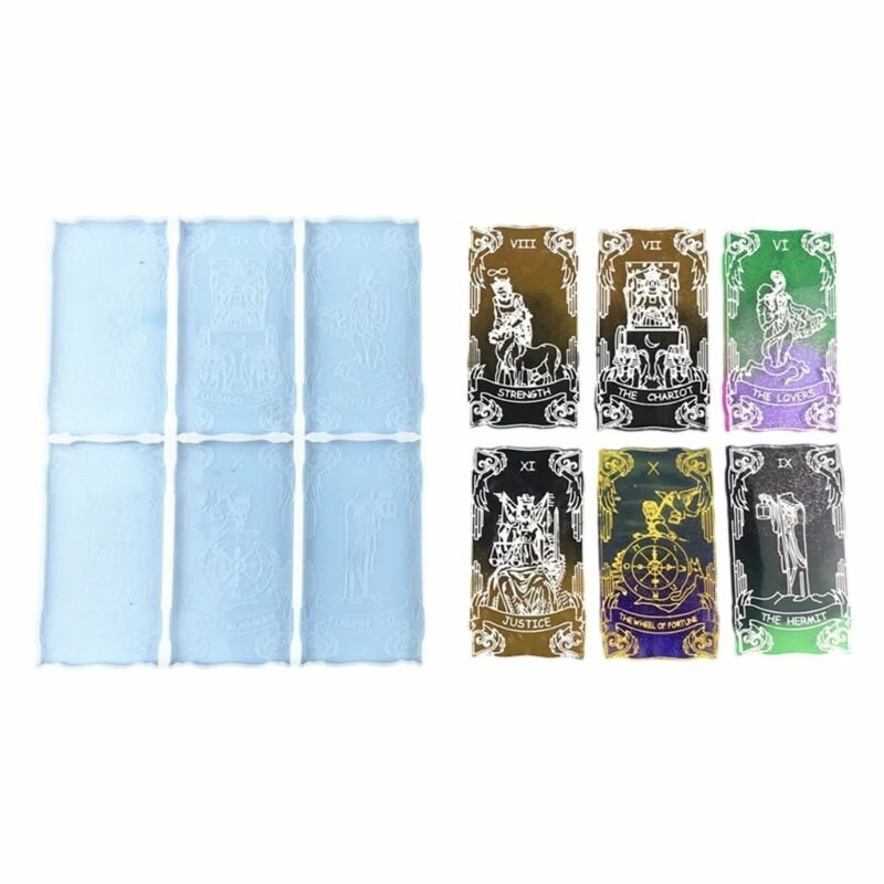 Формы для изготовления карт Таро из силикона